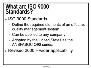 Iso 9000 | PDF