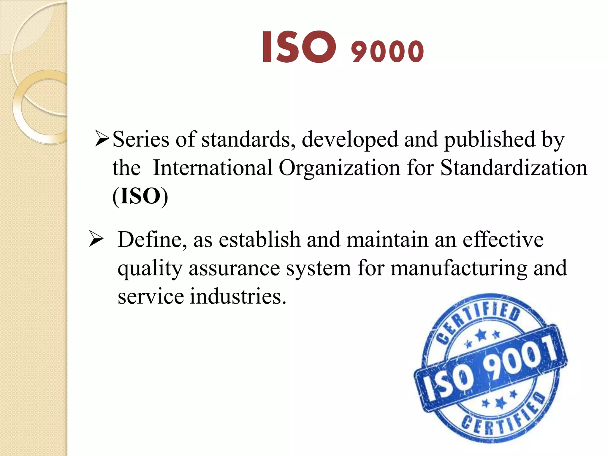 Iso 9000 and 14000 | PPTX