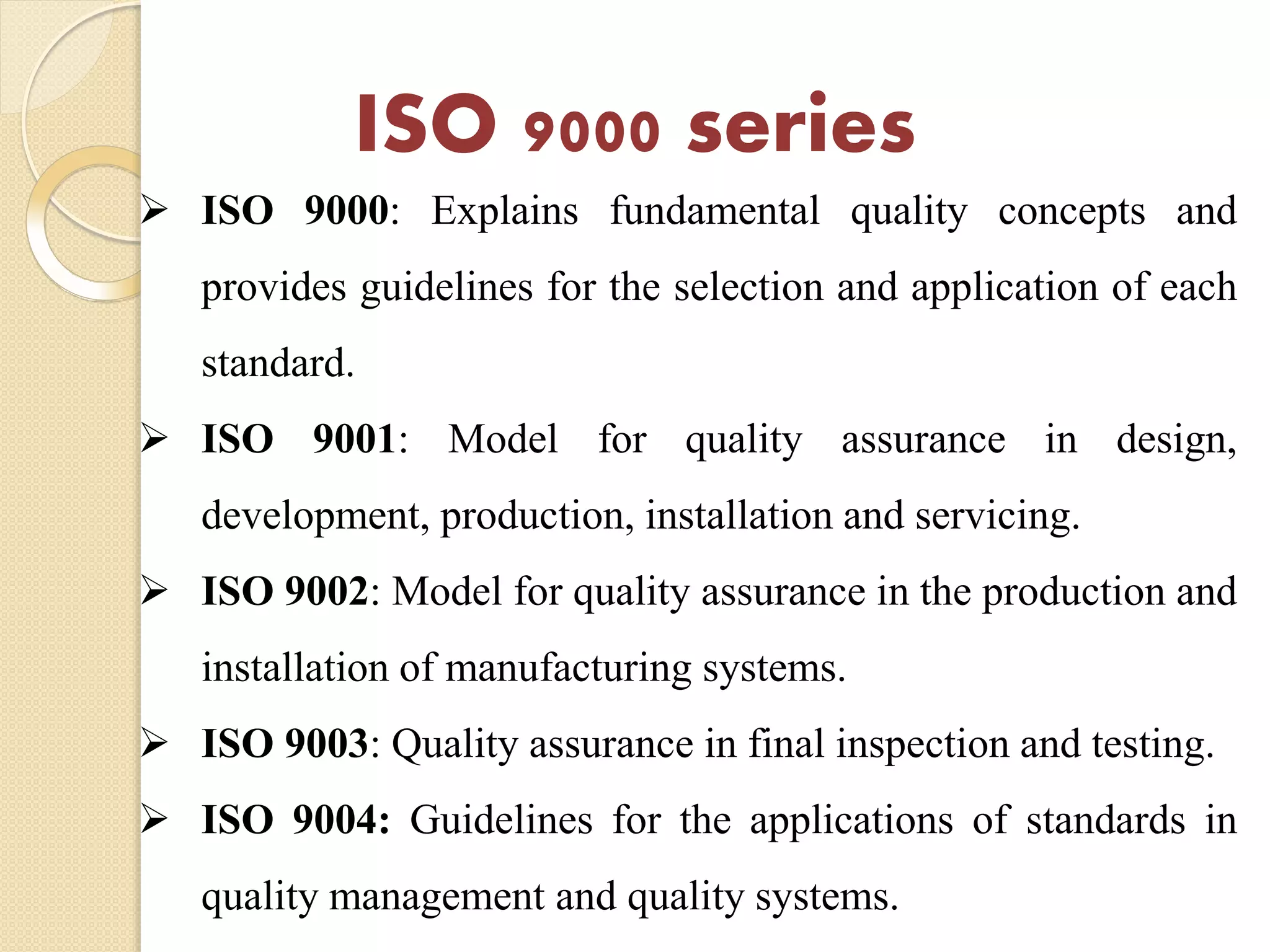 Iso 9000 and 14000 | PPTX