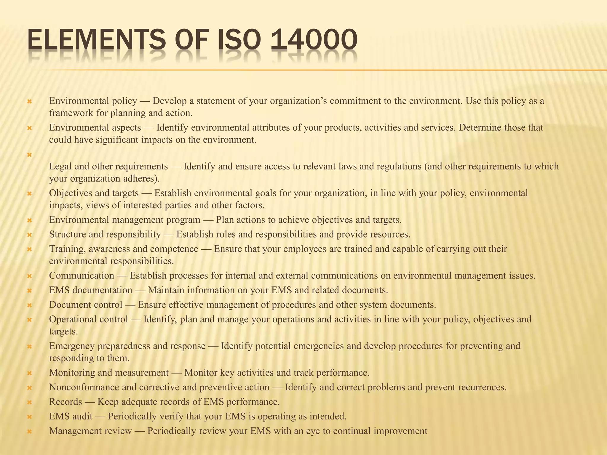 ISO 9000 & ISO 14000 | PPTX