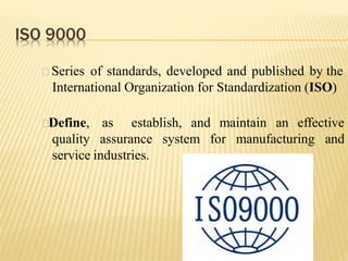 ISO 9000 & ISO 14000 | PPTX