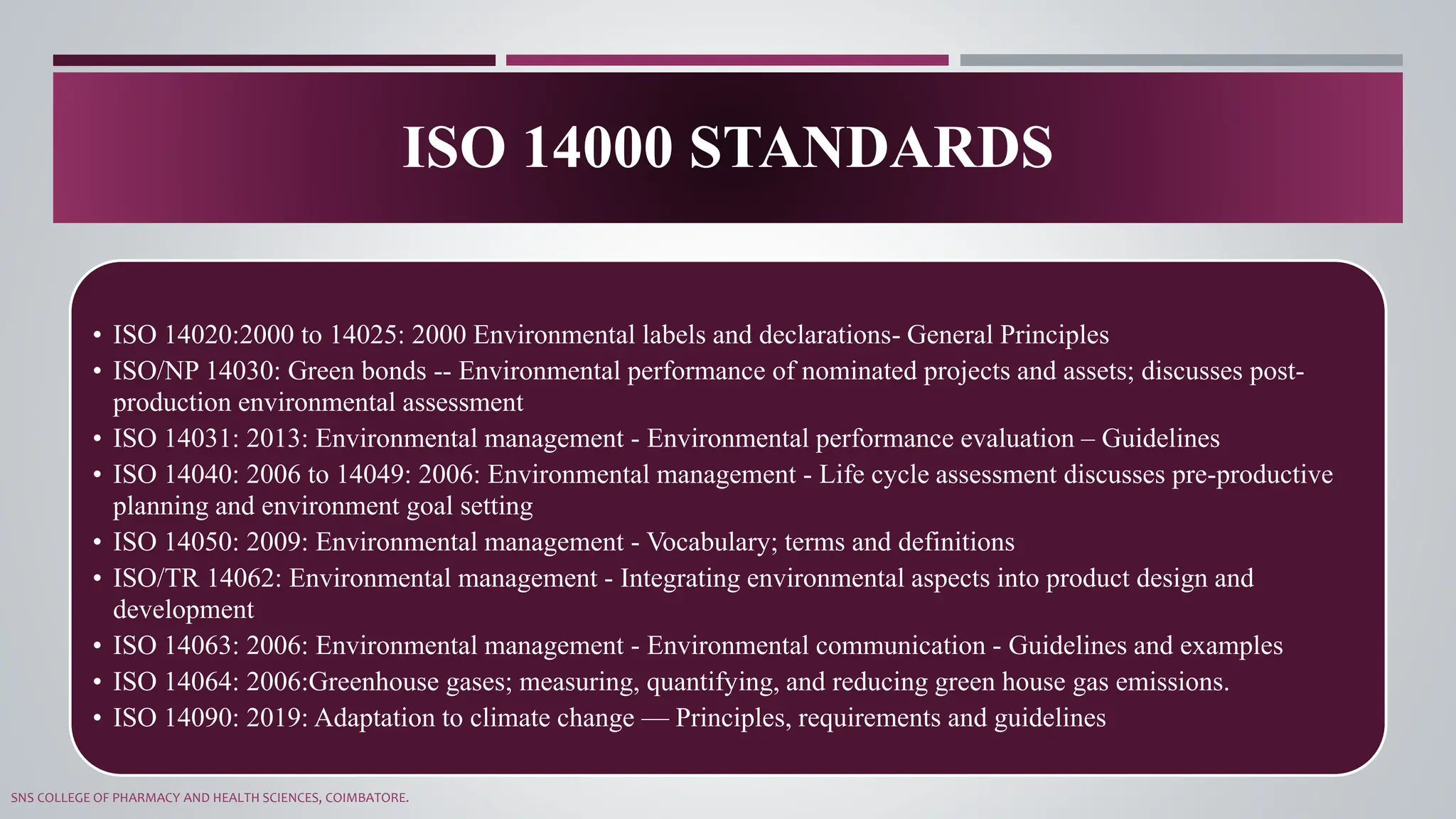 OVERVIEW, BENEFITS, ELEMENTS AND STEPS FOR REGISTRATION OF ISO 9000 ...