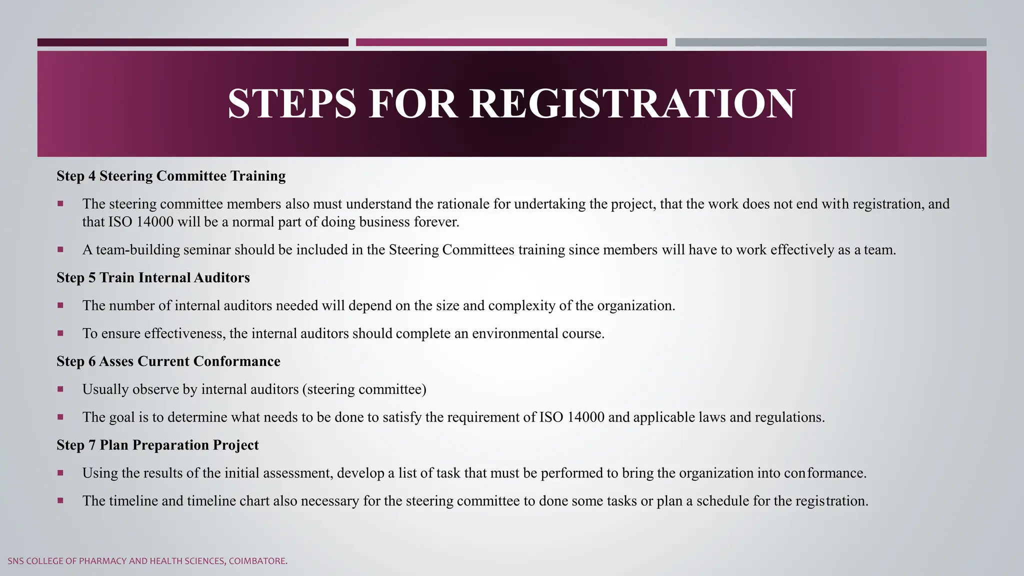 OVERVIEW, BENEFITS, ELEMENTS AND STEPS FOR REGISTRATION OF ISO 9000 ...