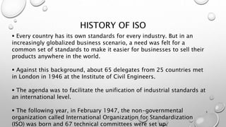 ISO 9000,14000 & 2200 international standerdization organization | PPT