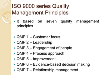 Iso 9000 and 14000 | PPTX