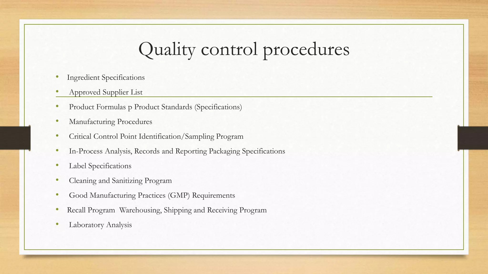 Quality standards -ISO 9000 | PPTX