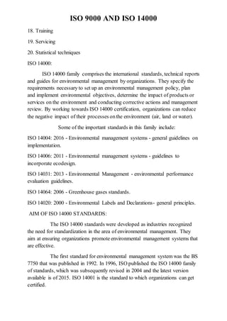 Iso9000 &iso14000 | DOCX