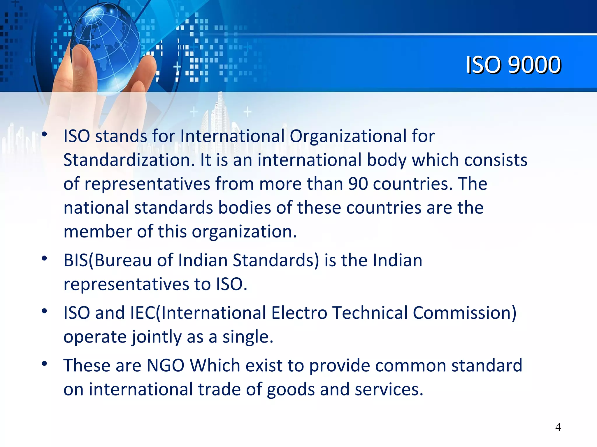 Iso 9000 overview | PPT