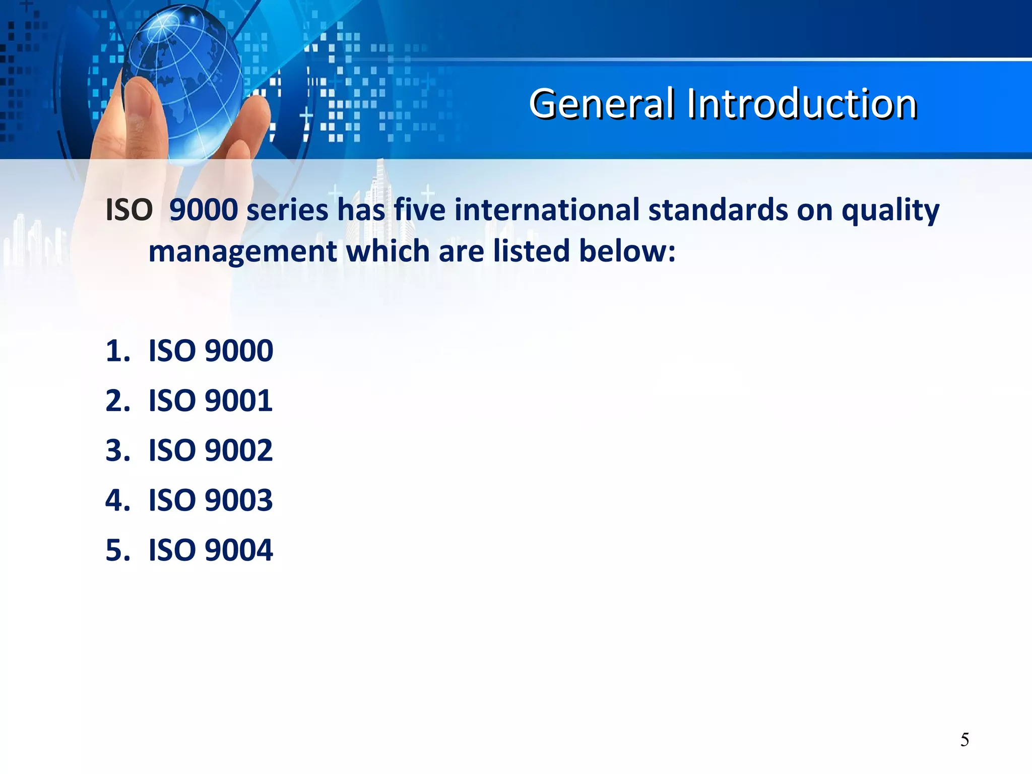 Iso 9000 overview | PPT