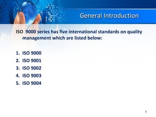 Iso 9000 overview | PPT