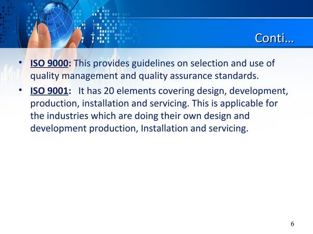 Iso 9000 overview | PPT