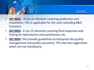 Iso 9000 overview | PPT