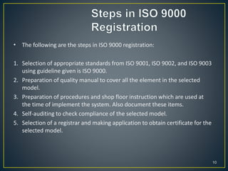 Iso 9000 ppt qa 2021 | PPT