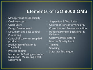 Iso 9000 ppt qa 2021 | PPTX