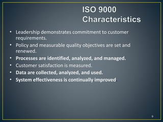 Iso 9000 ppt qa 2021 | PPT