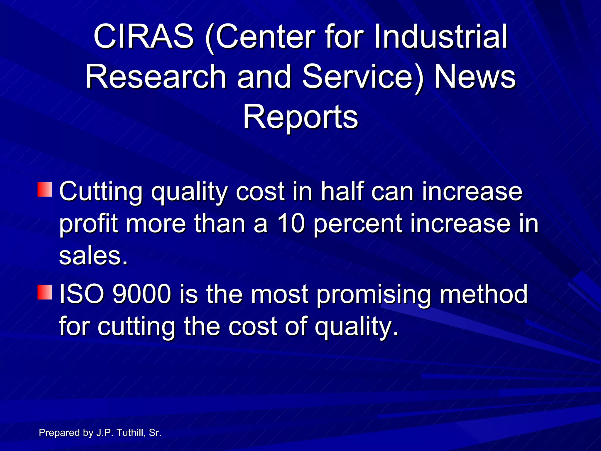 Iso 9000 Presentation | PPT