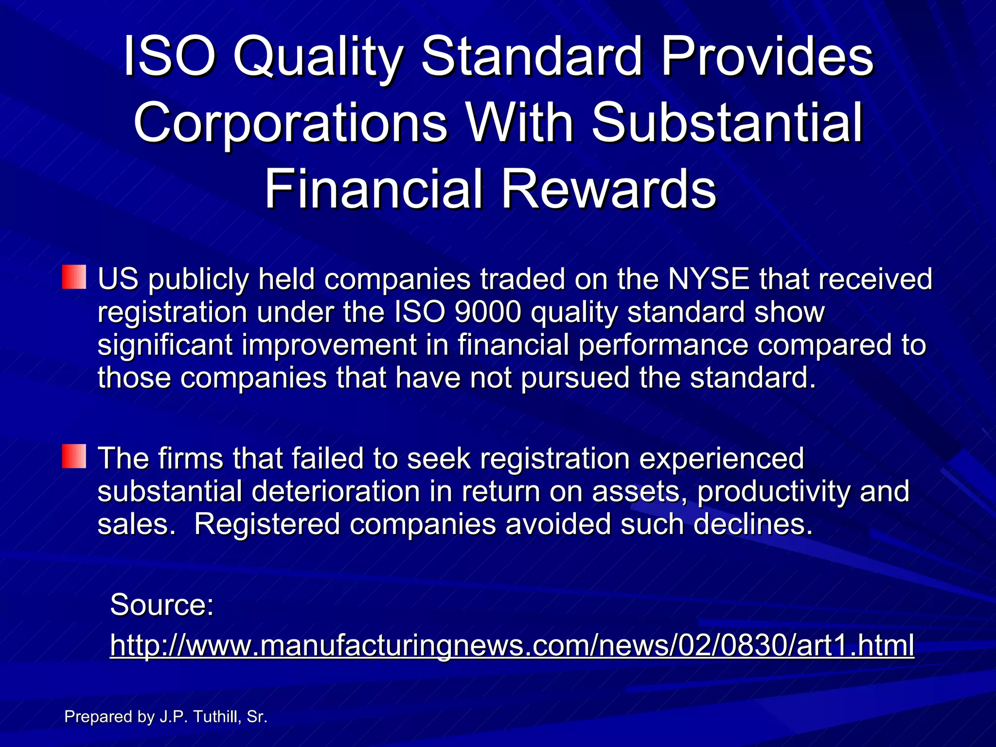 Iso 9000 Presentation | PPT