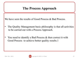 Three Case Studies - Quality Management | PPT