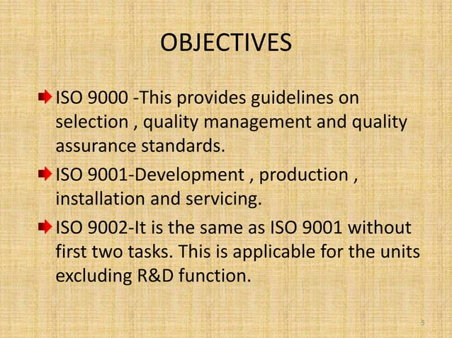 Iso 9000 series | PPTX
