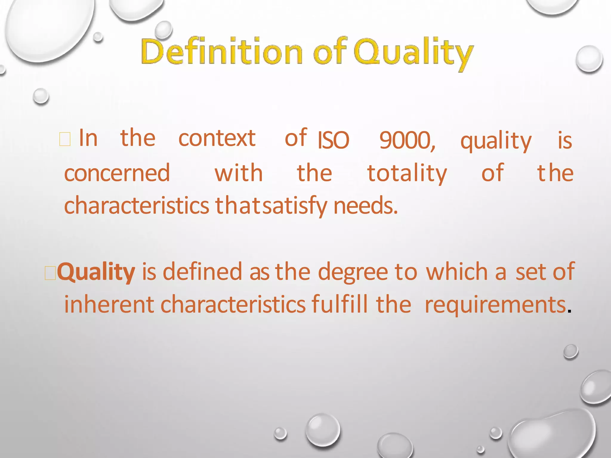 Iso 9000 series | PDF