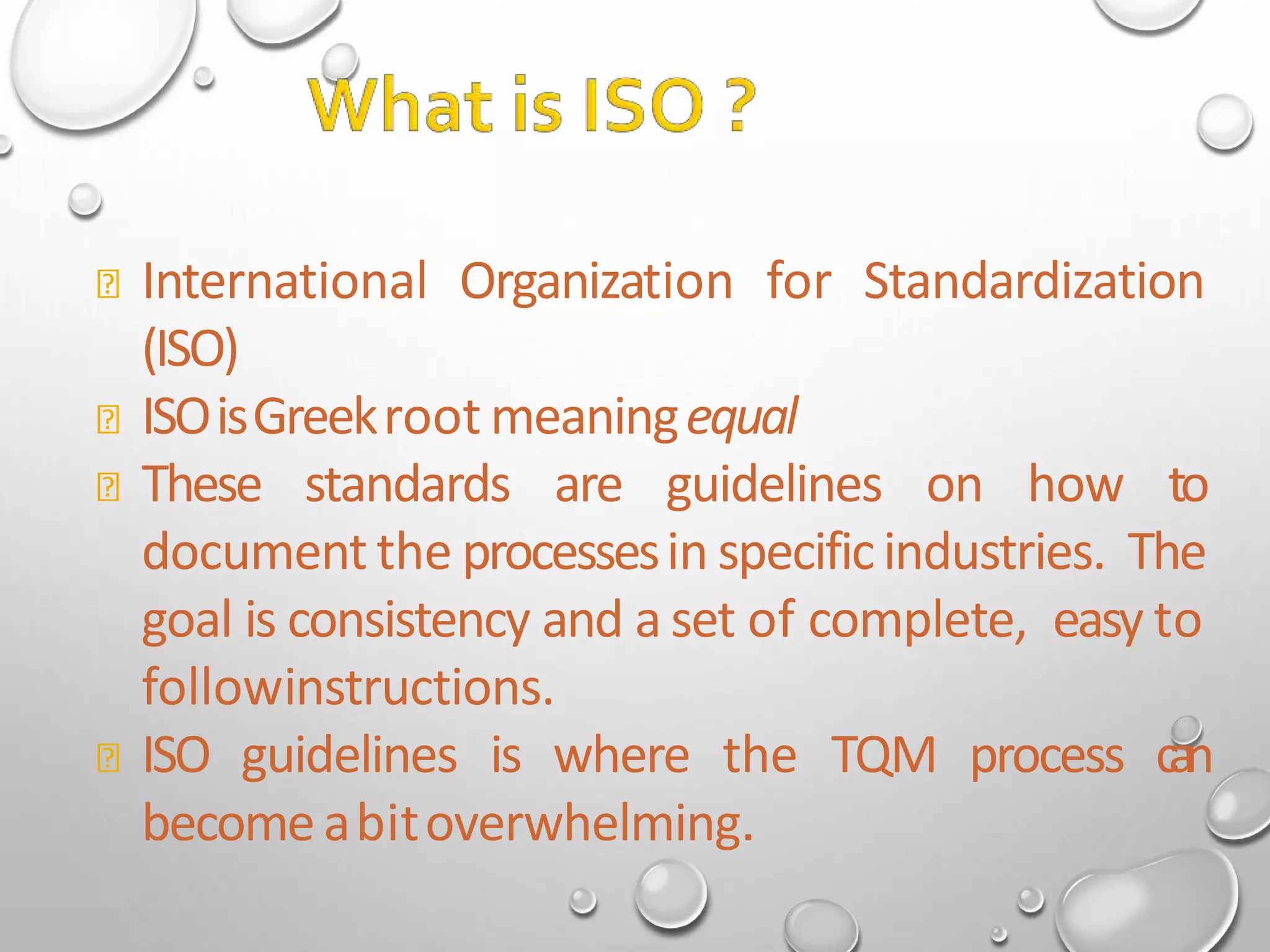 Iso 9000 series | PDF