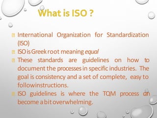 Iso 9000 series | PDF
