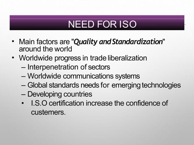 Iso 9000 series | PDF