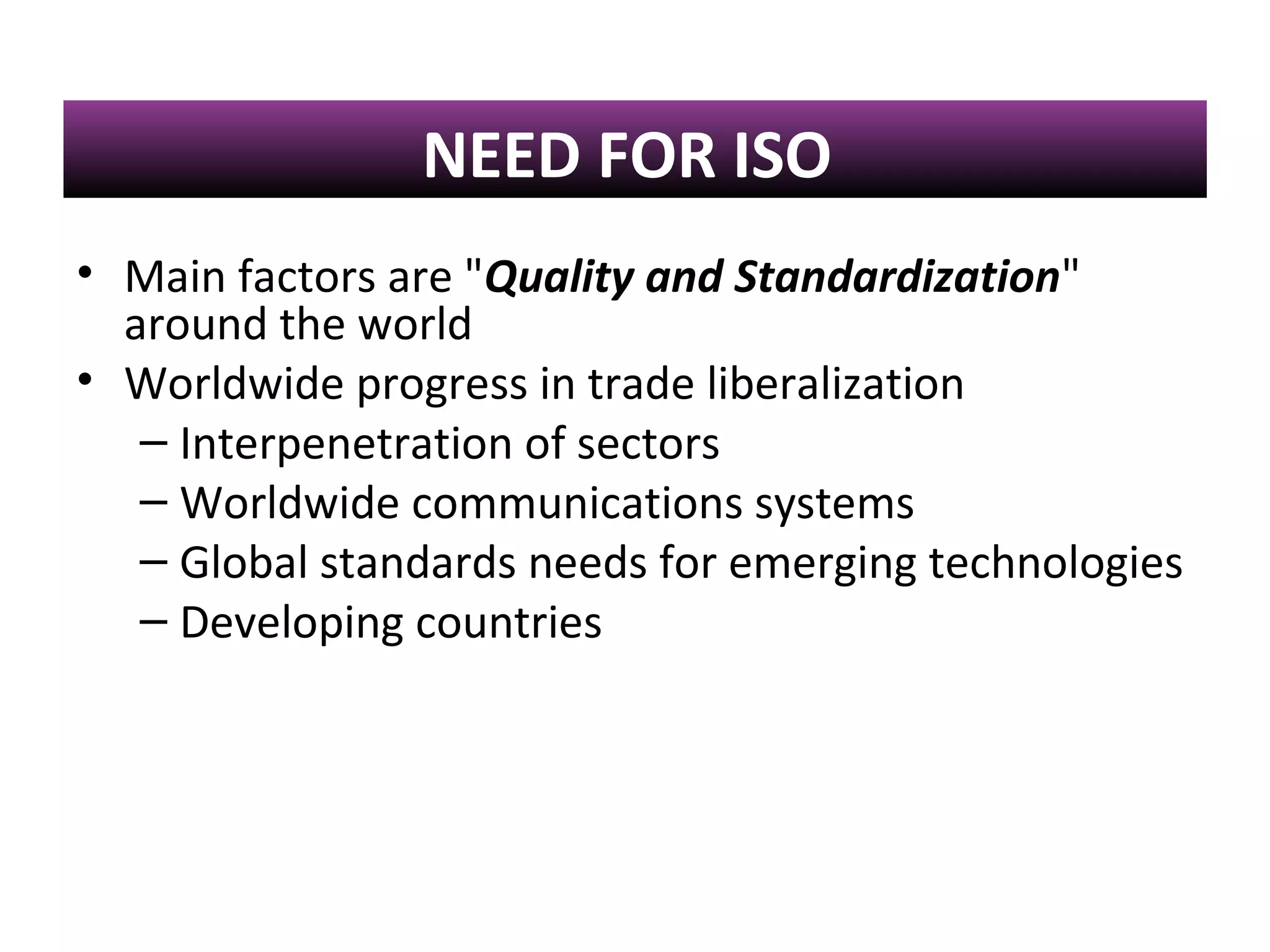 ISO 9000 standards | PPT