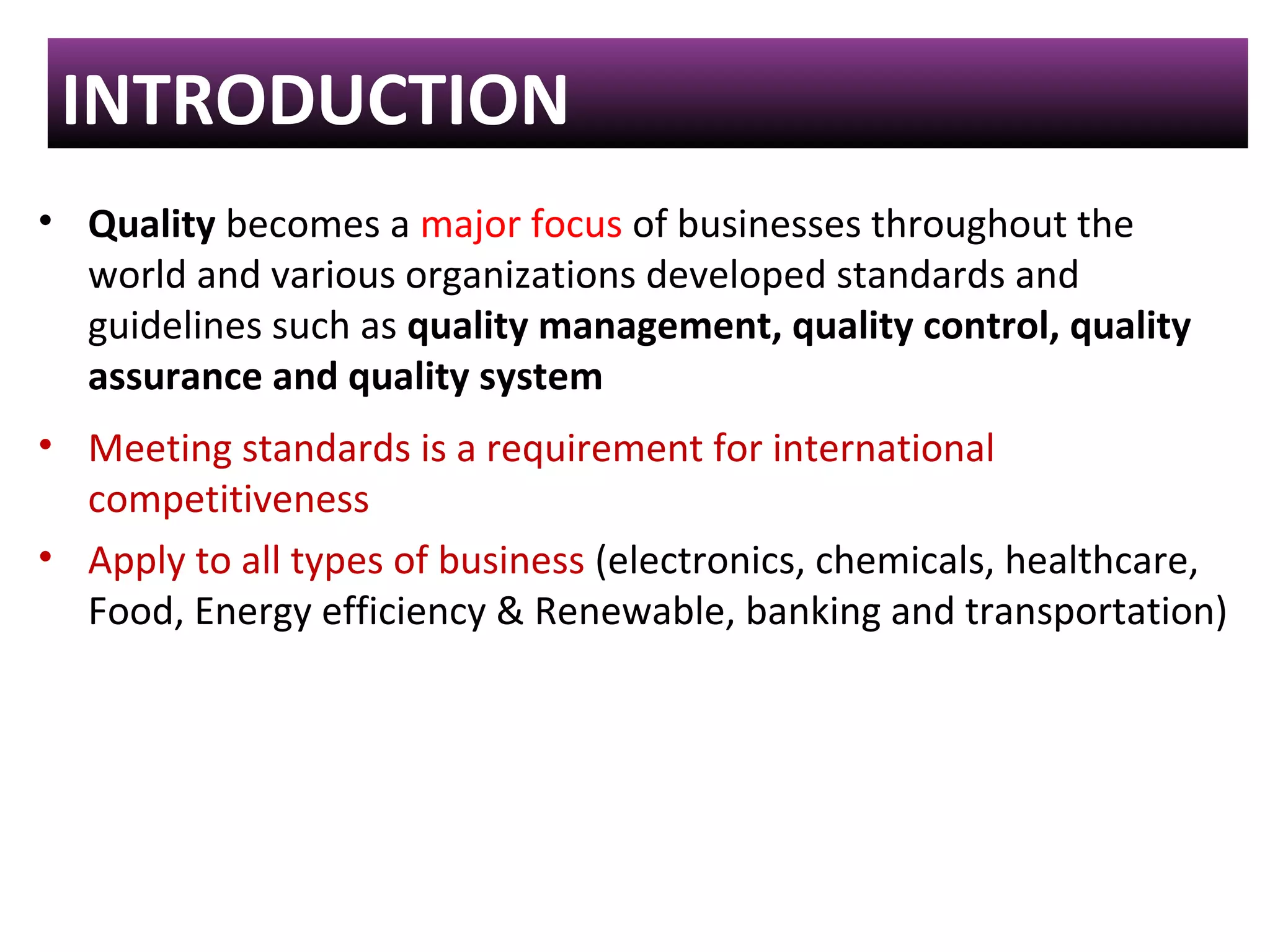 ISO 9000 standards | PPT