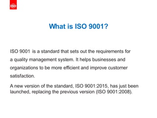 ISO 9001:2015 Quality Management Principles | PPTX