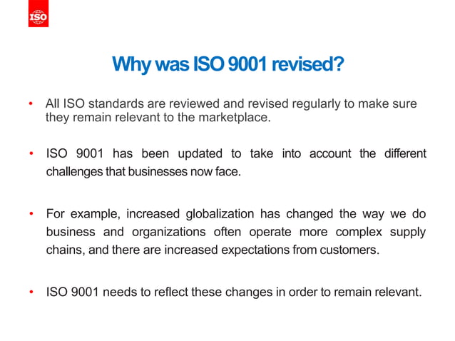 ISO 9001:2015 Quality Management Principles | PPTX