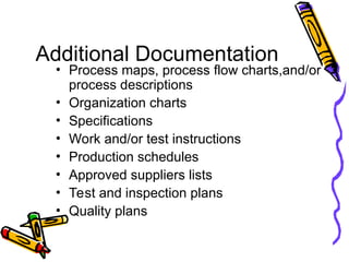 ISO 9001-2000 Documentation requirements | PPT