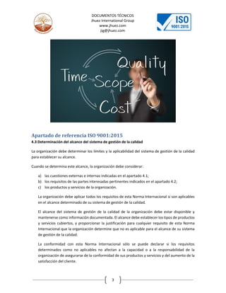 Iso 9001 2015. alcance del sgc ver.02