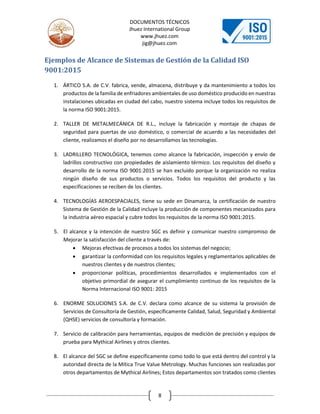 Iso 9001 2015. alcance del sgc ver.02