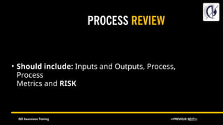 ISO 9001-2015 quality management system presentation | PPTX