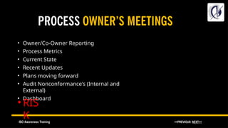 ISO 9001-2015 quality management system presentation | PPTX