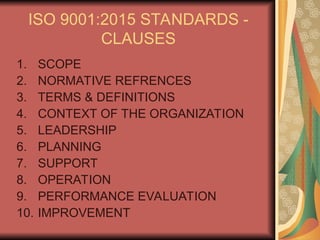 ISO 9001-2015 AWARENESSof latest rev.ppt
