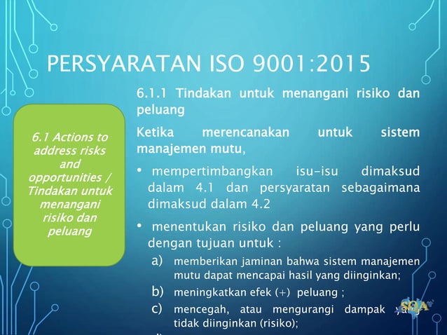 ISO 9001-2015 for Transition Workshop.ppt