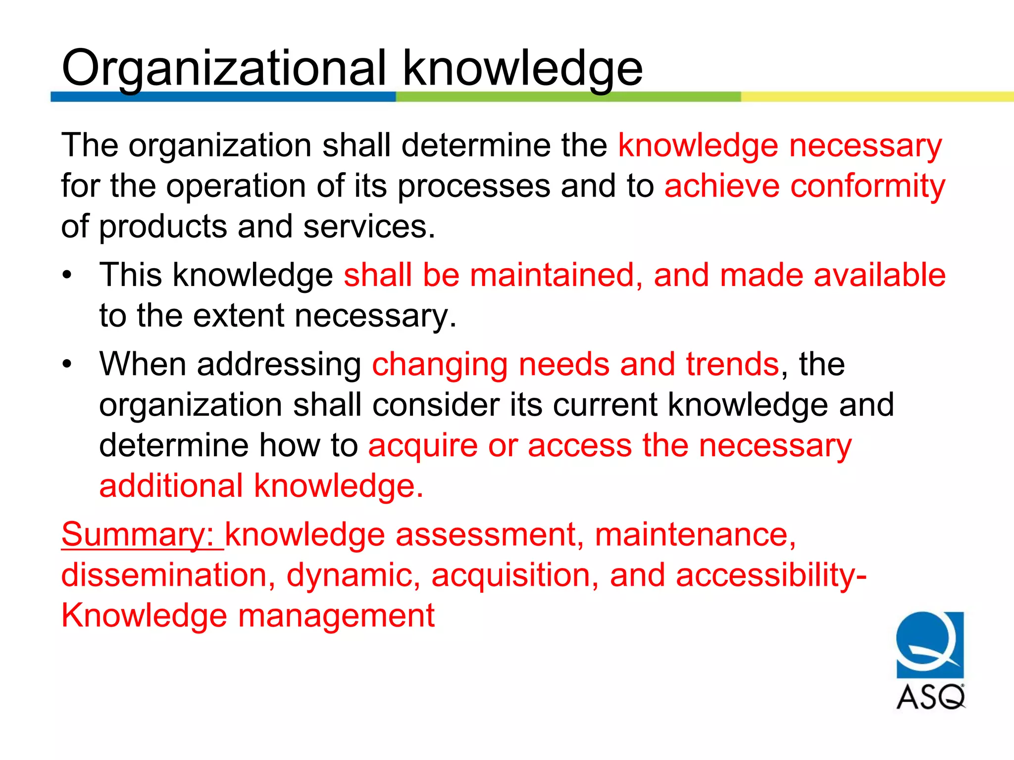 ISO 9001 2015 Overview presentation | PDF