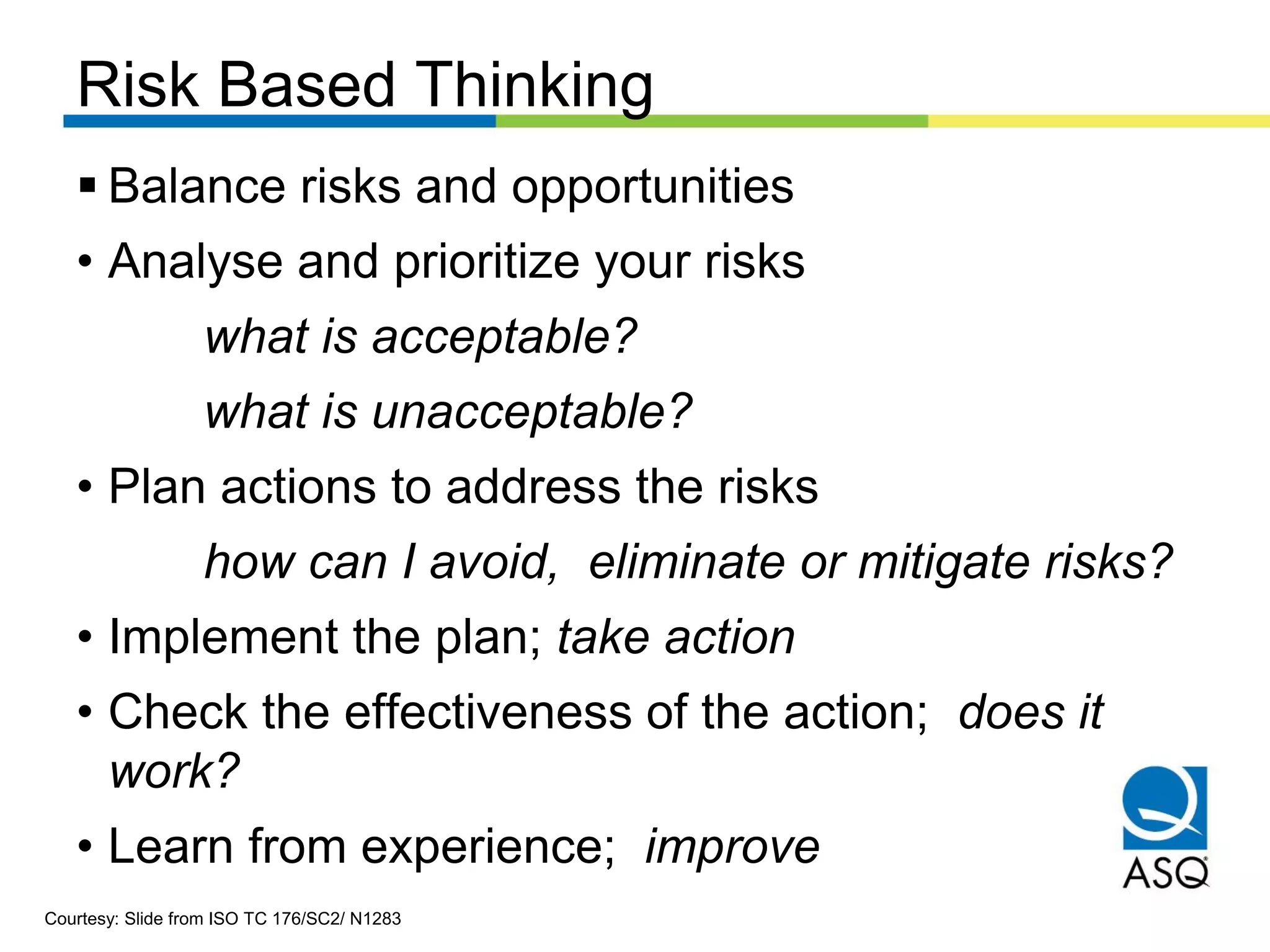 ISO 9001 2015 Overview presentation | PDF