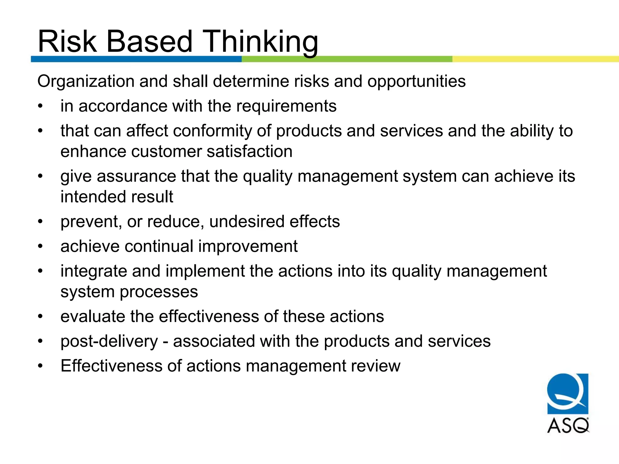 ISO 9001 2015 Overview presentation | PDF