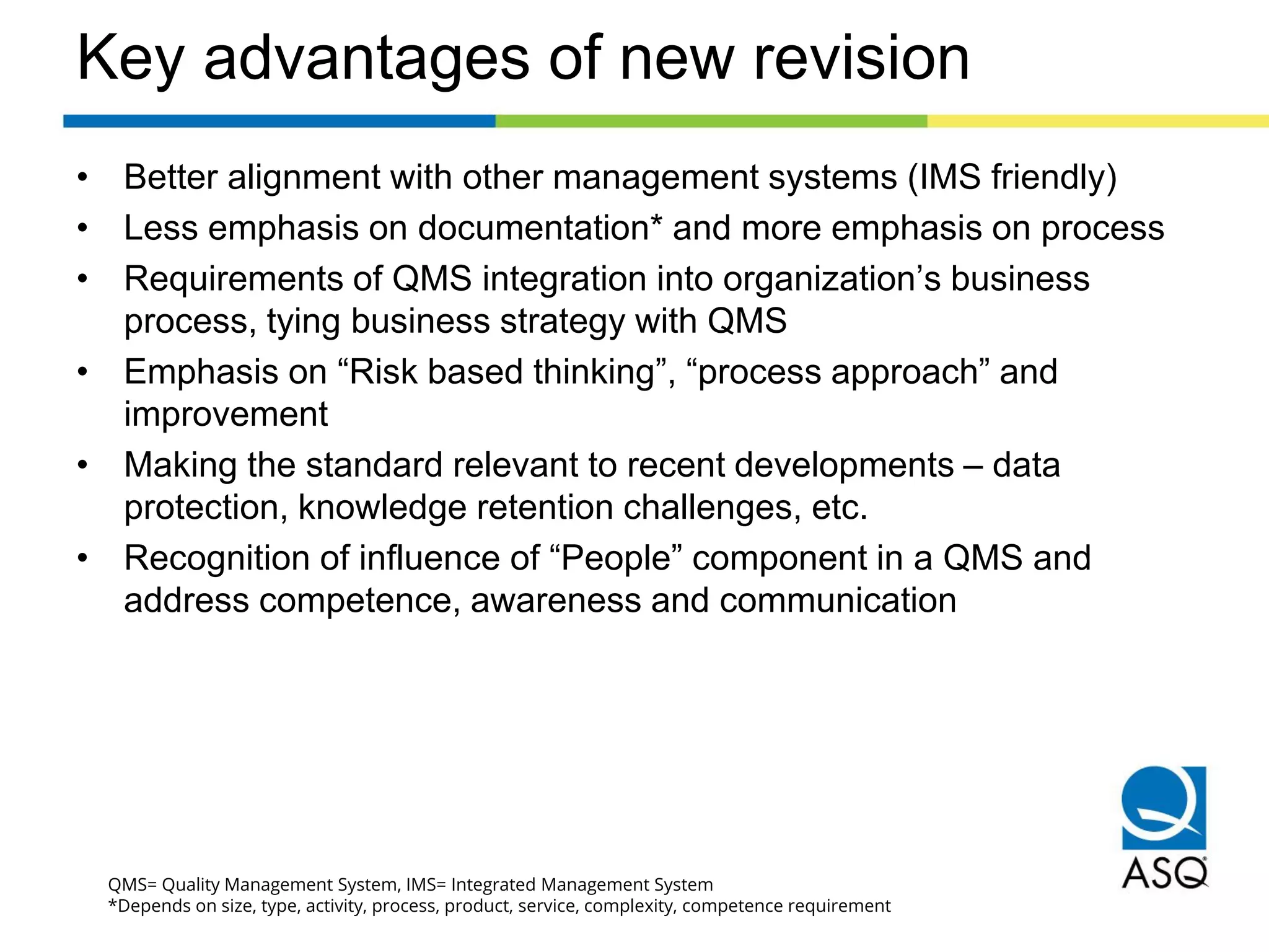 ISO 9001 2015 Overview presentation | PDF
