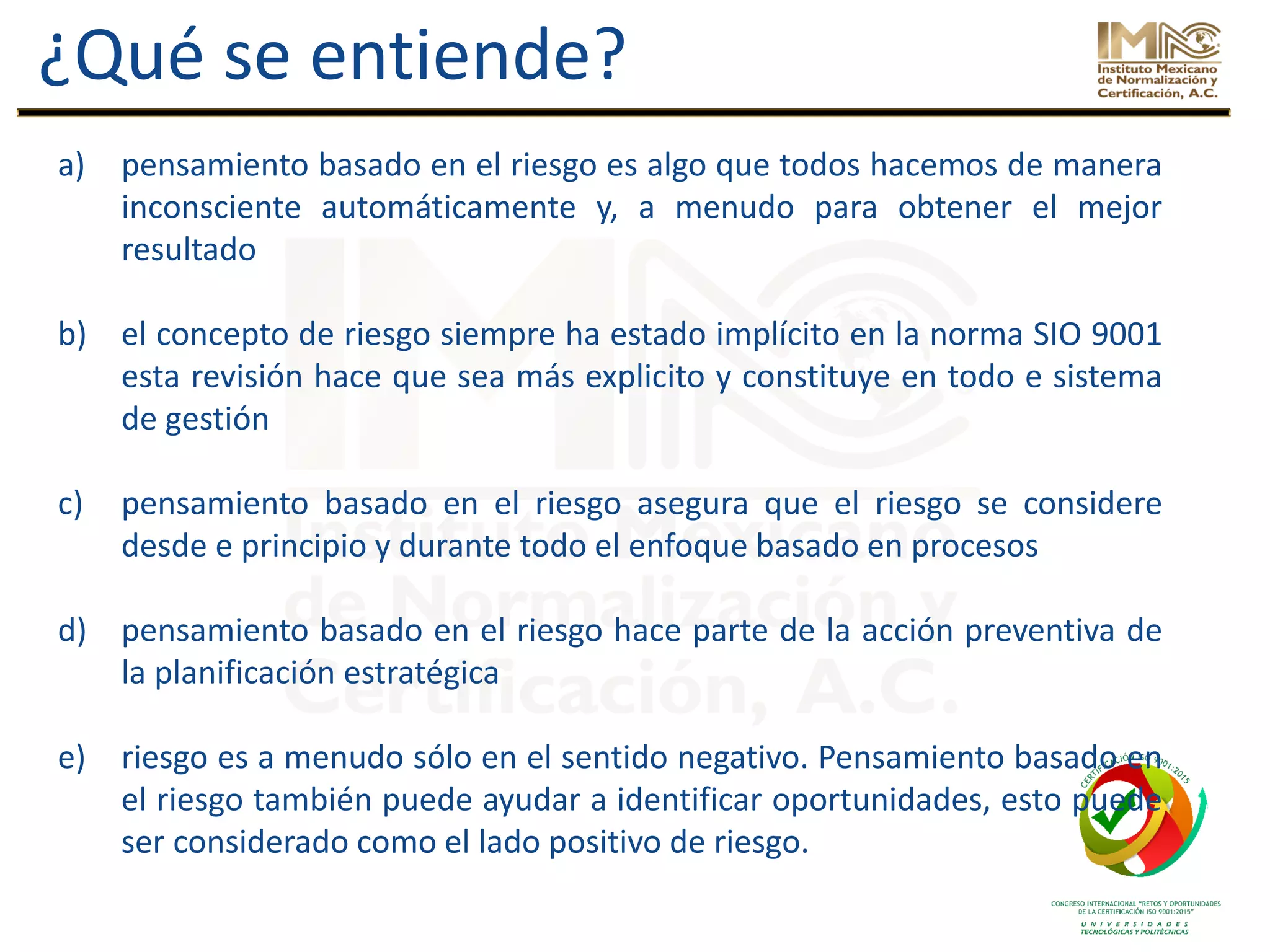 ISO 9001-2015 y la gestion de Riesgo modulo 2.pdf