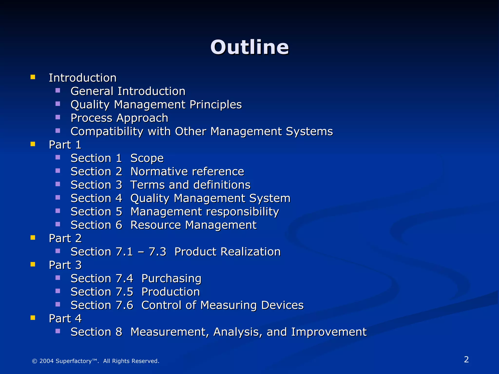 Iso 9001 2000 Sample | PPT