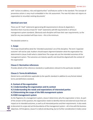 Iso 9001 2015 Understanding | PDF