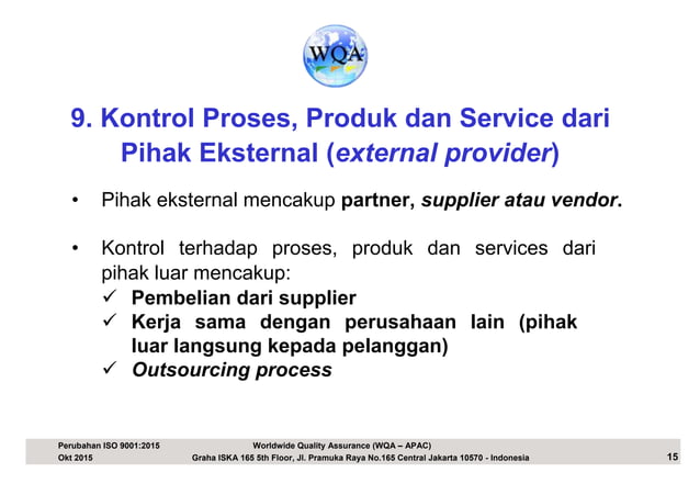 ISO 9001 2015 | PDF