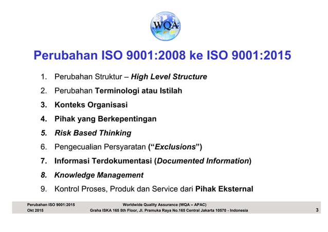 ISO 9001 2015 | PDF