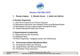 ISO 9001 2015 | PDF