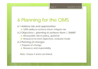 ISO 9001 2015 Quality Management System (Implementation) | PDF