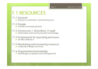 ISO 9001 2015 Quality Management System (Implementation) | PDF